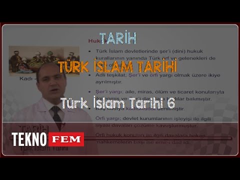 YGS-LYS TARİH - Türk İslam Tarihi 6