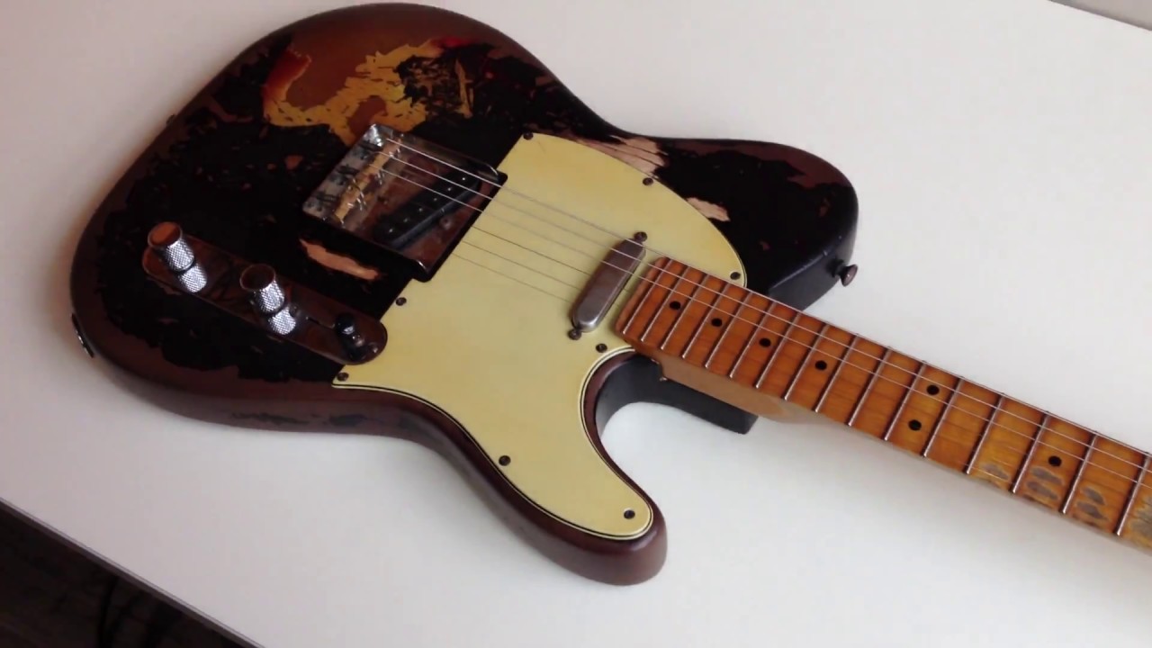 fender telecaster relic (HD) - YouTube