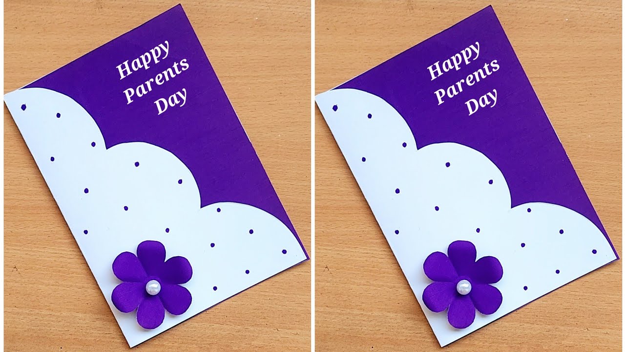 Parents Day greeting Card/Parents Day gift ideas/Parents day craft/DIY ...