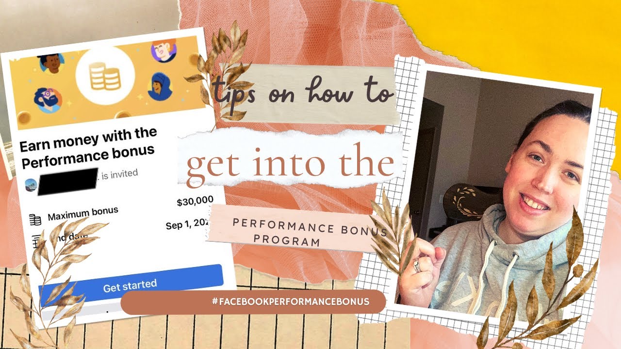 Tips on how to get into the Facebook Performance Bonus Program - YouTube