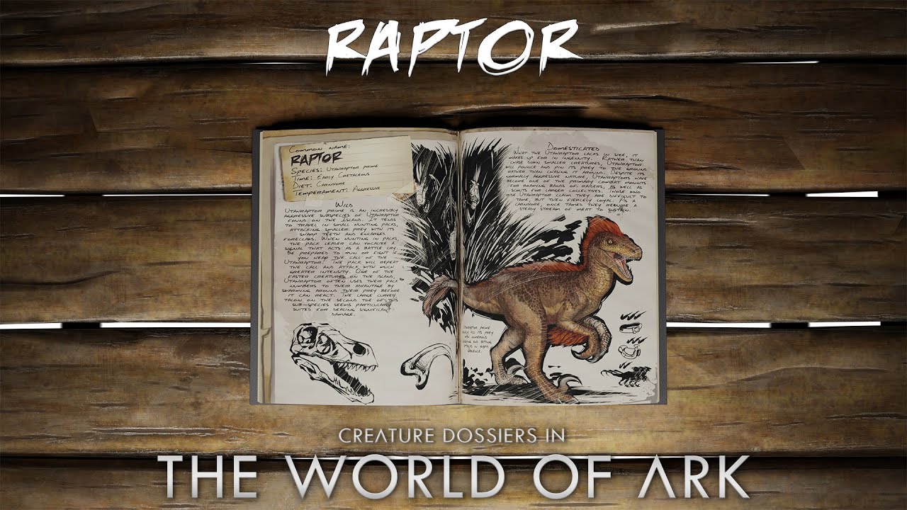 ARK Survival Ascended: Raptor Dossier - YouTube
