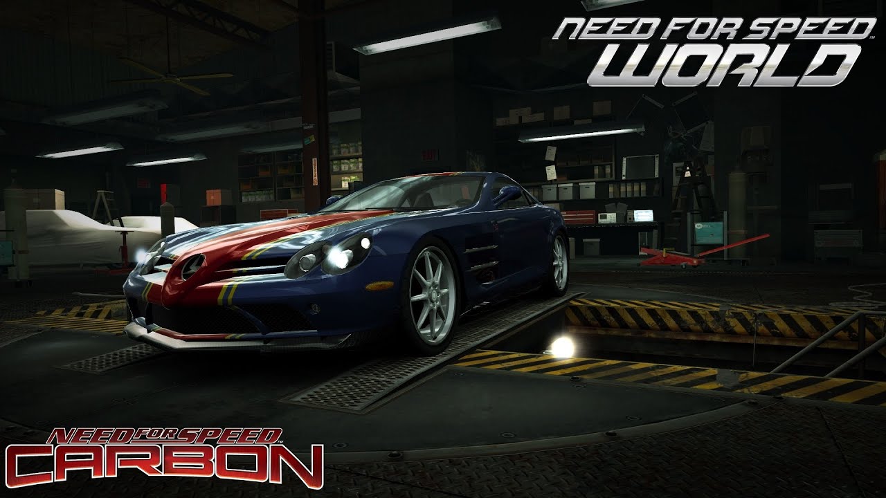 Need For Speed World Kings Mc Laren Mercedes-Benz SLR (NFS Carbon Team ...