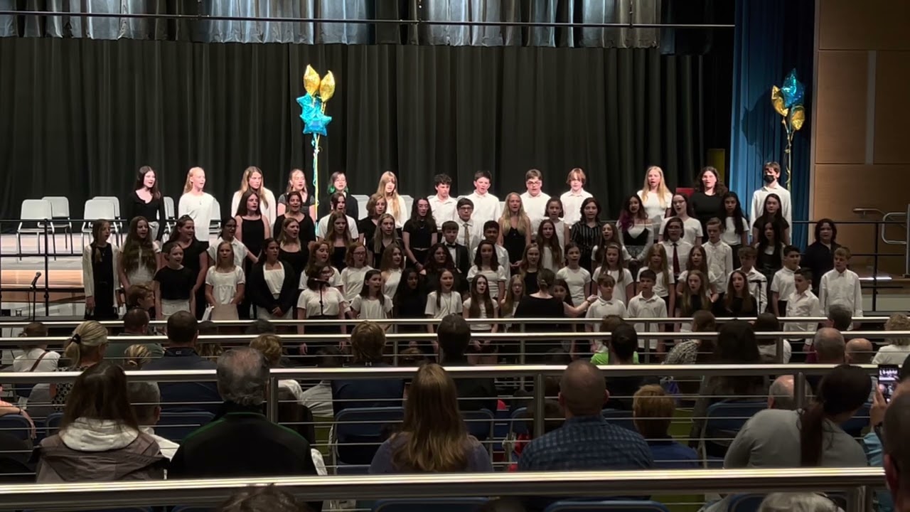 Webster Spry Middle School Chorus Concert - June 1, 2022 - YouTube