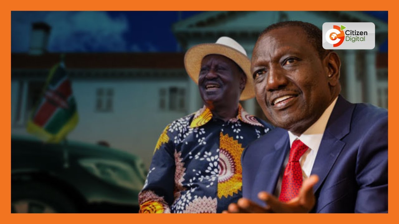 Raila the 4th... Handshake - YouTube