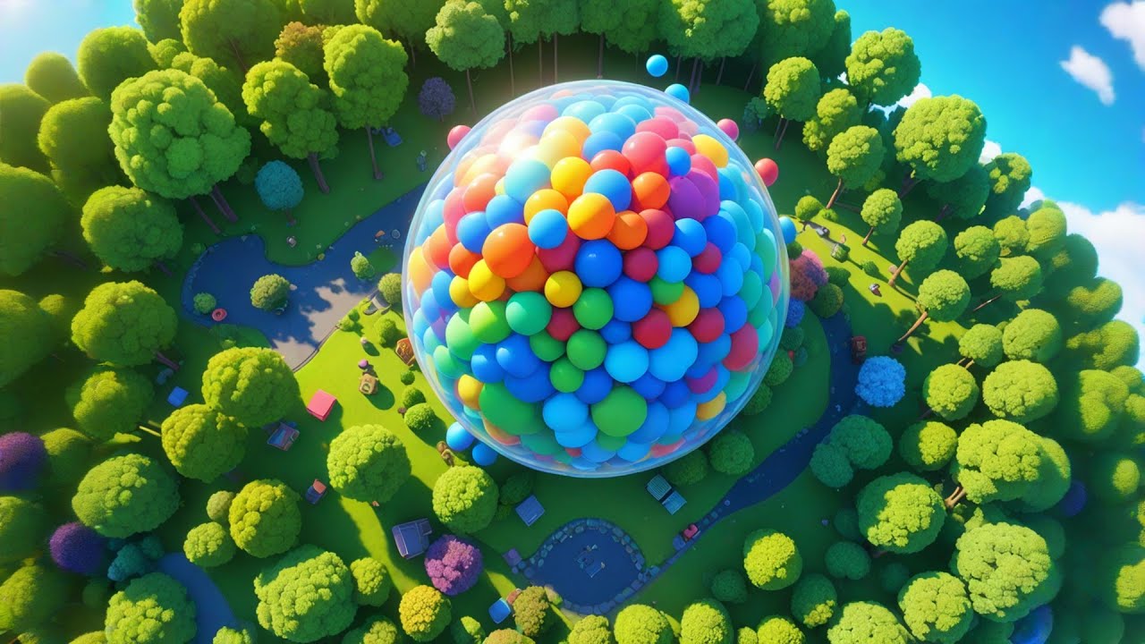 Pop the Bubble Before It Hides 🫧👀 | Fun Kids Game & Song | Preschool ...