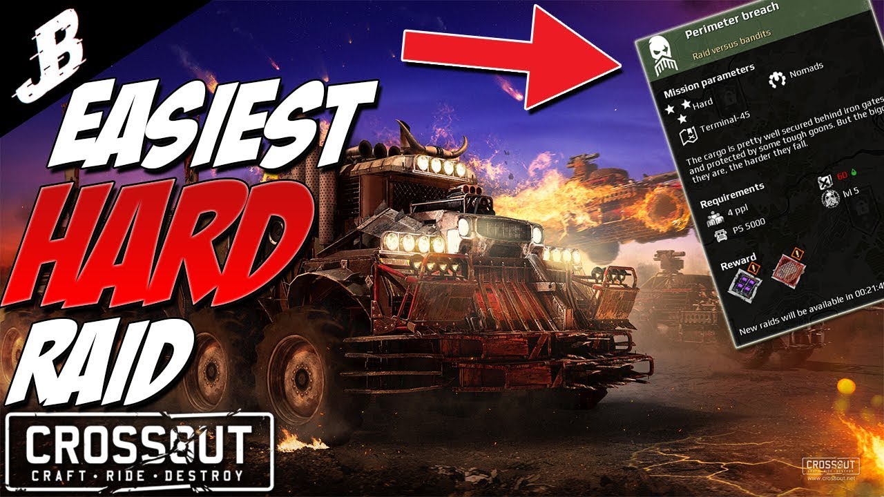 Crossout - Easiest hard raid for hard season wins. - Crossout Gameplay ...