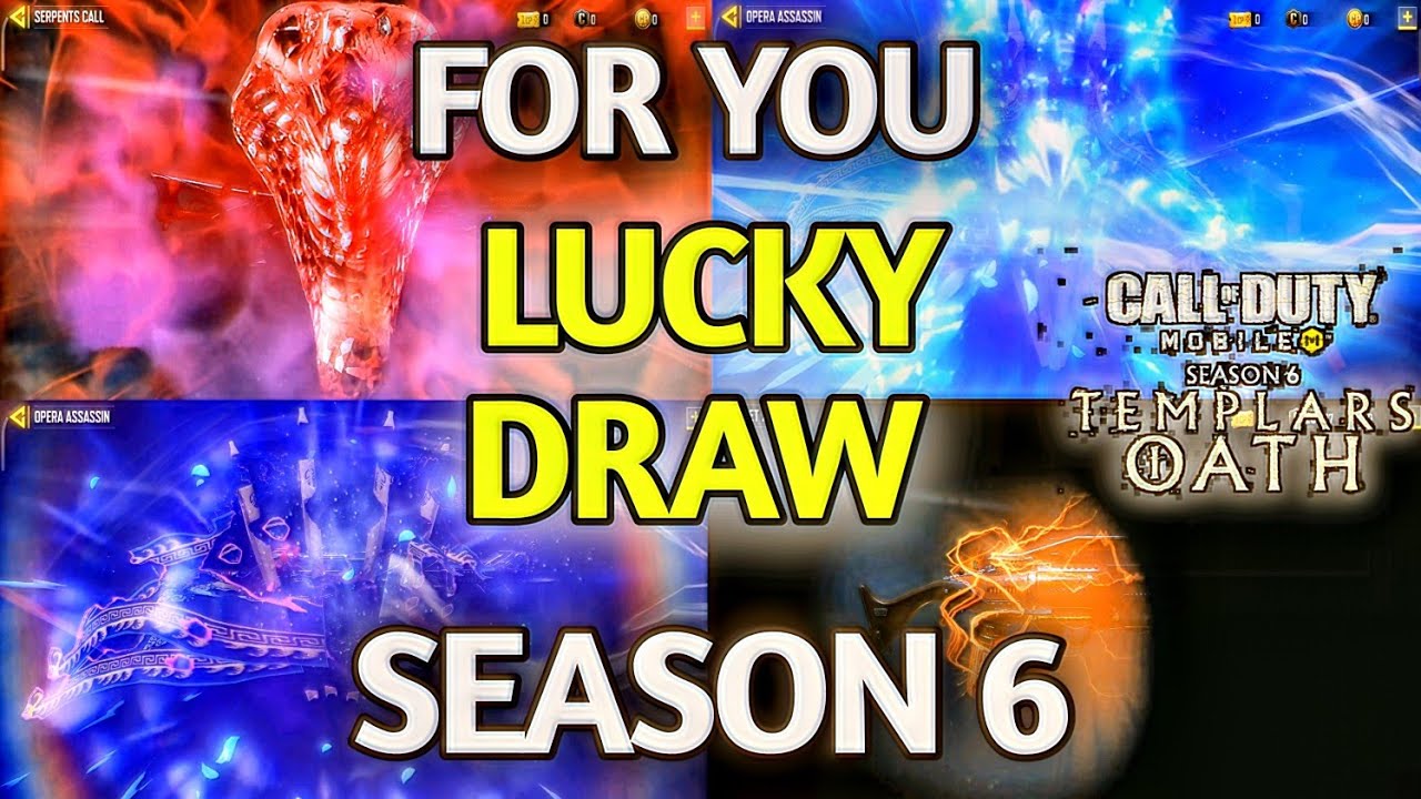 🚨 SEASON 6 FOR YOU 🚨 NUEVAS LEGENDARIAS 🤔 CODM Leaks S6 FOR YOU LUCKY ...