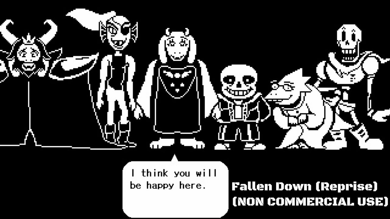 Undertale/地下傳說 OST：085-Fallen Down (Reprise)/跌倒（重演） (Toby Fox ...