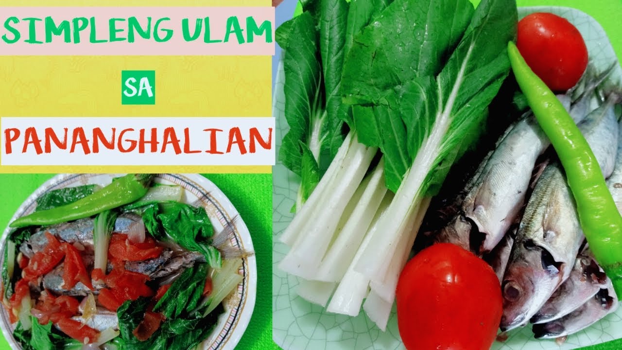 Simpleng Ulam Sa Tanghalian (Kinamatisang Galungong) - YouTube
