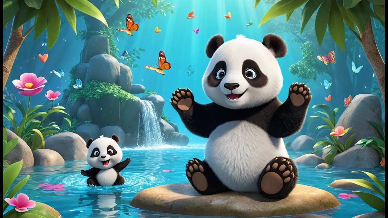 Panda Bear, Panda Bear, Twirl Around! | Playful Panda Dance for ...