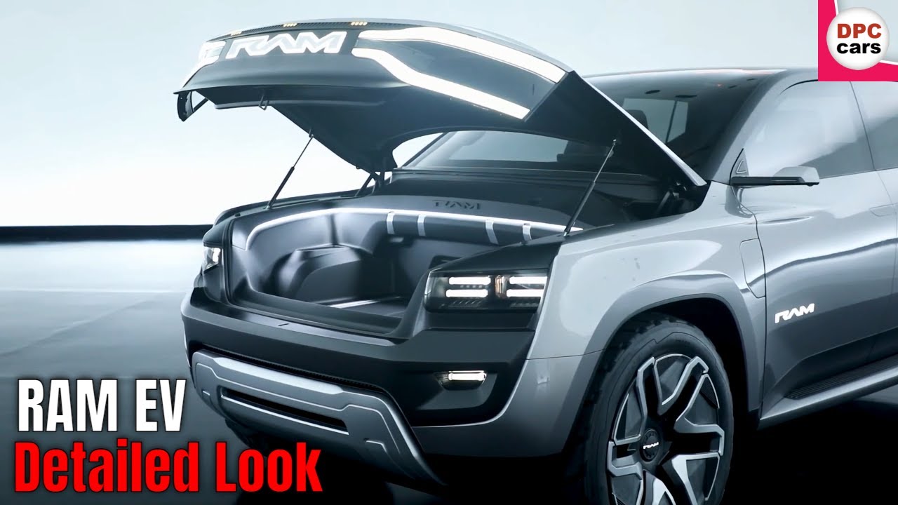 Electric Ram 1500 Revolution BEV Concept Truck Detailed Look - YouTube