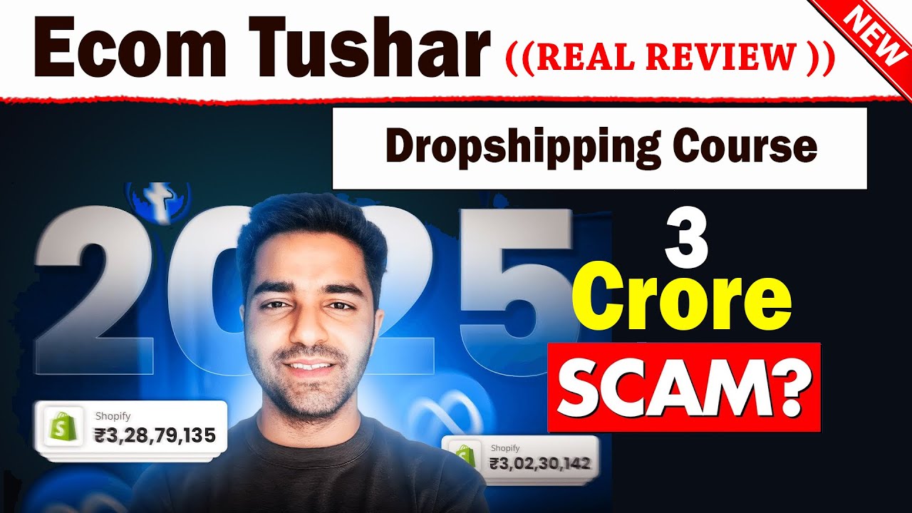 Ecom Tushar Dropshipping Course Review - LEGIT OR SCAM? - YouTube