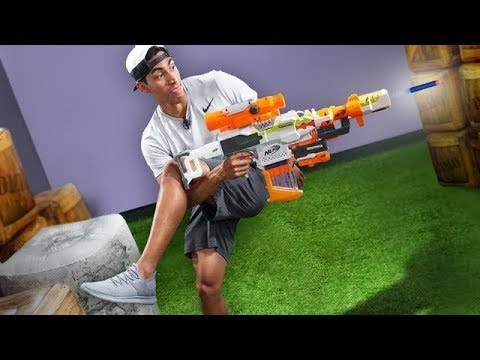 NERF One-Up Challenge! - YouTube