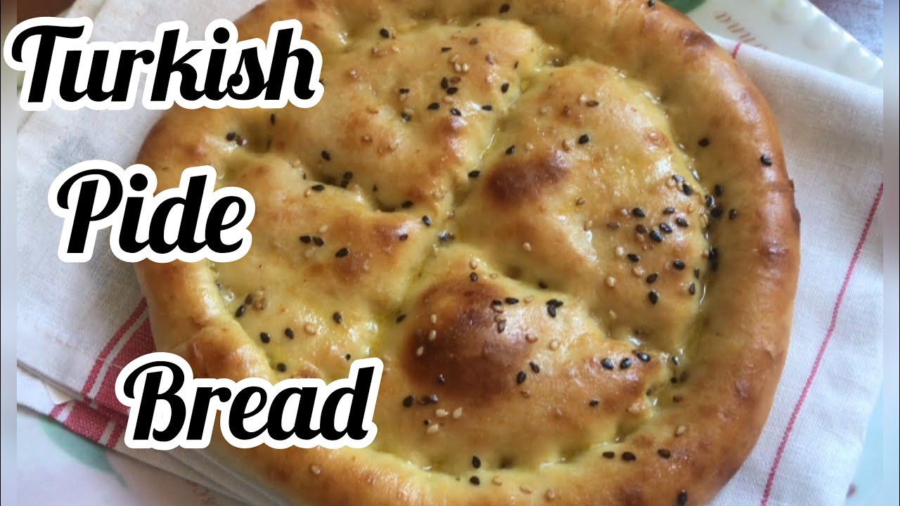 Turkish pide bread | homemade turkish pide bread | easy pide bread by ...