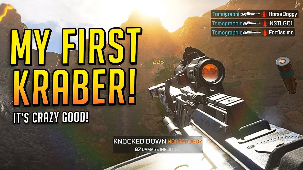 I Found the Kraber in Apex Legends! - YouTube