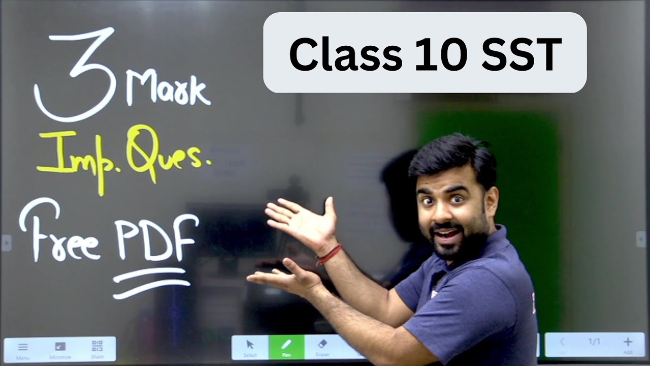 Class 10 SST Most Important 3 Marks Questions YouTube class-10-sst-most-important-3-marks-questions-youtube