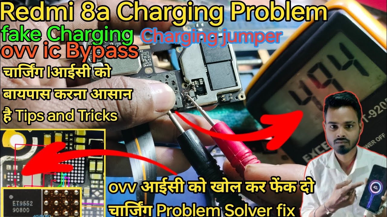 Redmi 8a Charging Problem | Redmi 8a Charging jumper | Charging Not ...