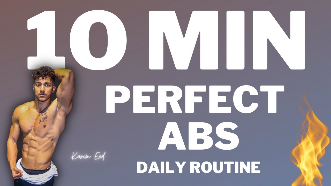 10 Min Perfect Abs Workout Bodyweight No Equipment Youtube
