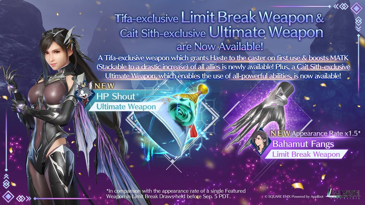 Final Fantasy 7 Ever Crisis: Tifa‘s Limit Break Weapon & Sephiroth's ...