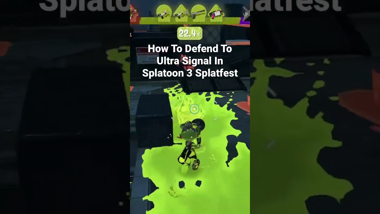 How To Defend To Ultra Signal In Splatoon 3 Splatfest - YouTube