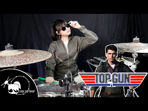 TOP GUN - Danger Zone Drum Cover ( Tarn Softwhip ) #TopGun #dangerzone  #kennyloggins