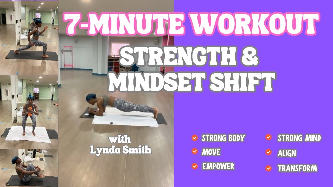 7 minutes Lynda Smith workout Body HIIT All levels No equipment ...
