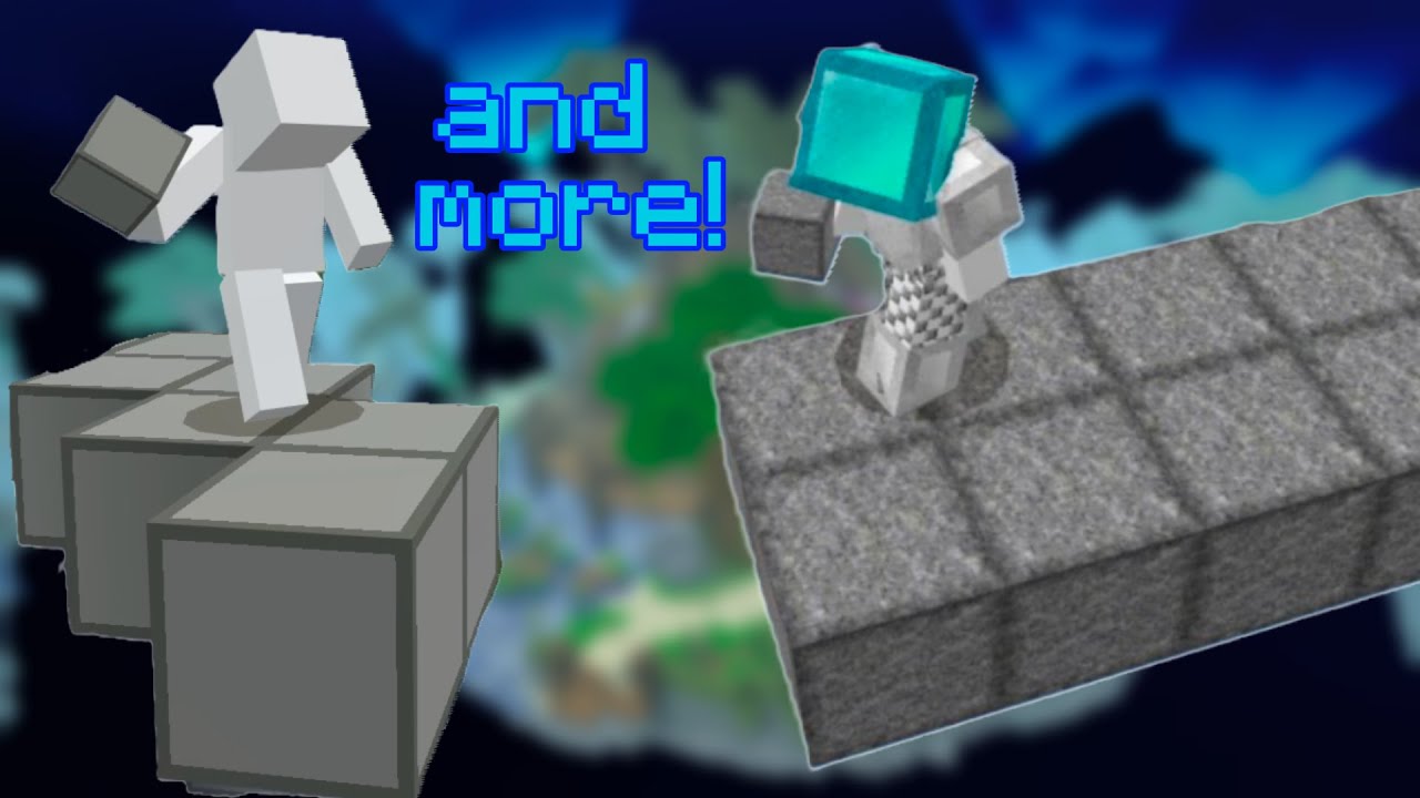 How to do ALL VIABLE BRIDGING METHODS ON MCPE I From BEGINNER to ...