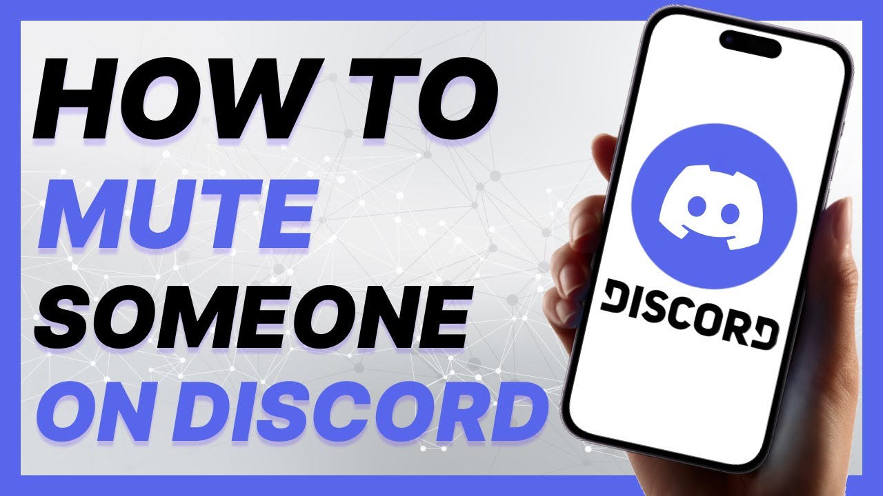 How To Mute Someone On Discord Mobile (2024) - YouTube