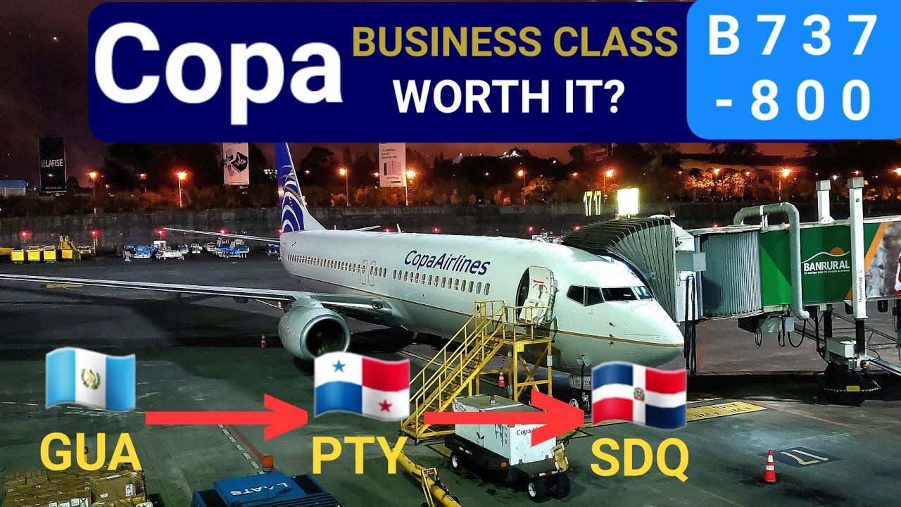 Copa B737-800 Business Class Trip Report | Guatemala City - Panama City ...
