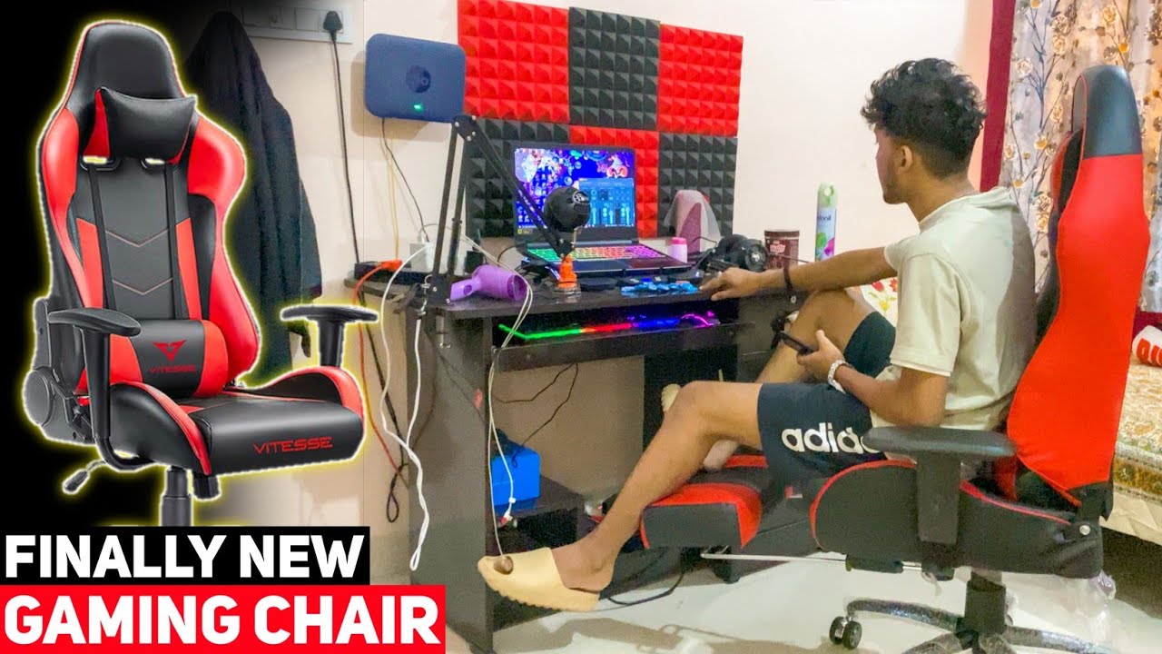 FINALLY DREAM GAMING CHAIR FOR MY GAMING SETUP! 🔥 Worth ₹20,000 - YouTube
