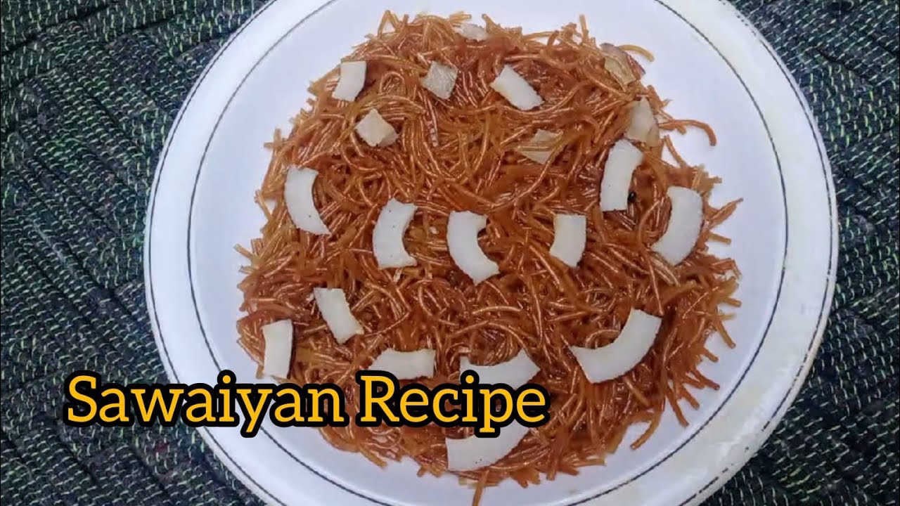 Sawaiyan Banane Ka Tarika | Dry Sweet Seviyan Recipe 💫 - YouTube