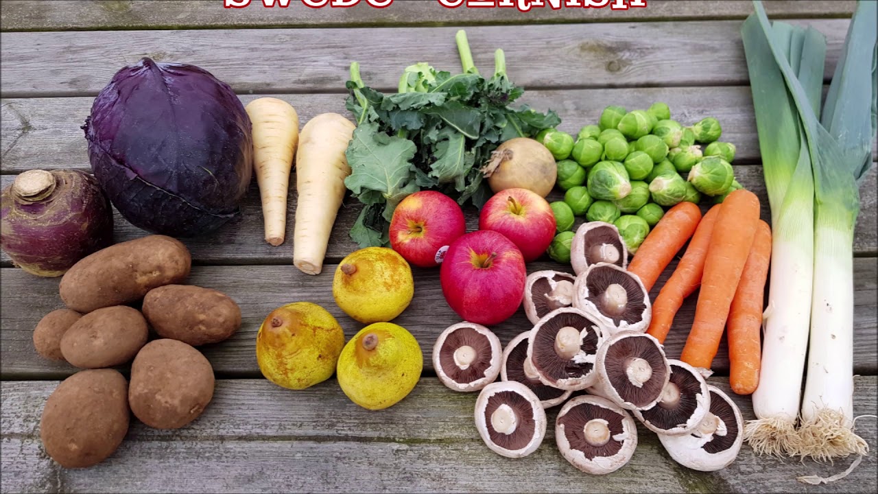 Real Food Box Seasonal Fruit and Veg Boxes 19.11.18 - YouTube