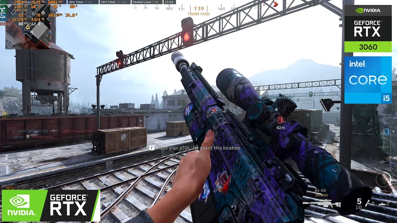 Call of Duty: Modern Warfare 2019 gameplay on RTX 3060 Laptop | Asus ...