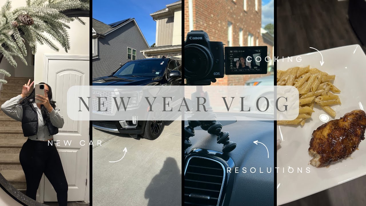 New Year Vlog | New car + Cooking + Forming routines + New Years ...