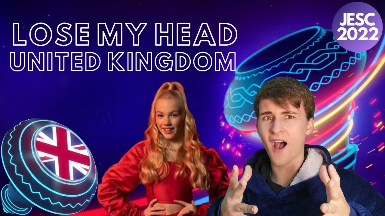 Lose My Head - Freya Skye Reaction 🇬🇧 UK JESC 2022 🇬🇧 - YouTube