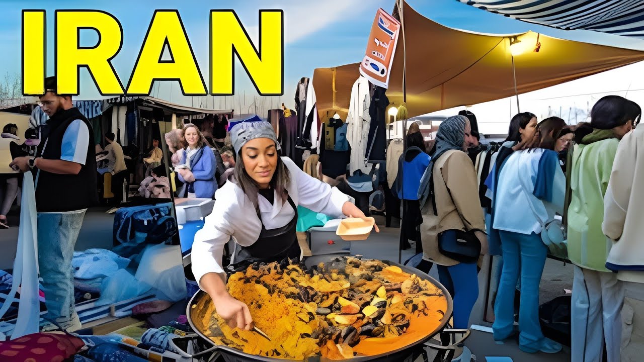 Delicious street food in Iran!!! and the lifestyle of Iranian people in ...