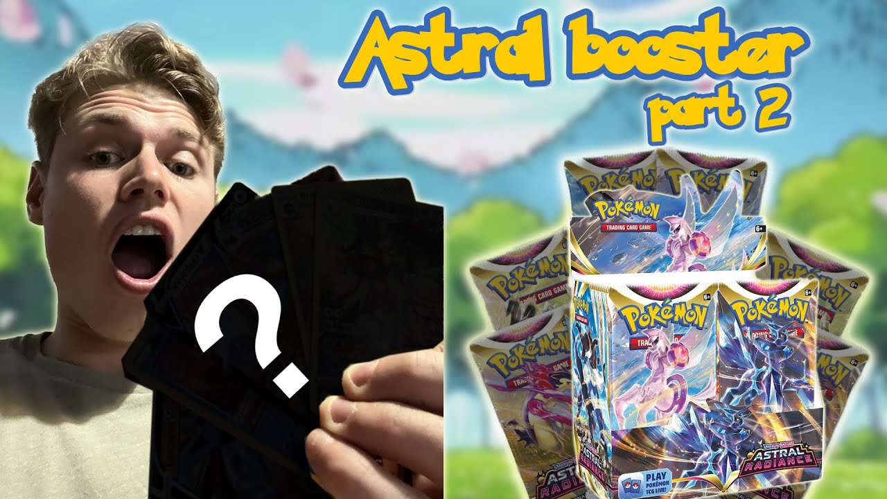 Pokemon Astral Radiance Booster box opening part 2 pokemon unboxing ...