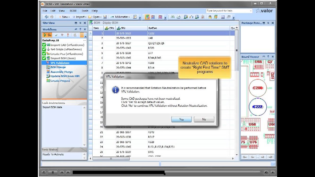 Valor MSS Demo - Process Preparation - Data Preparation - YouTube