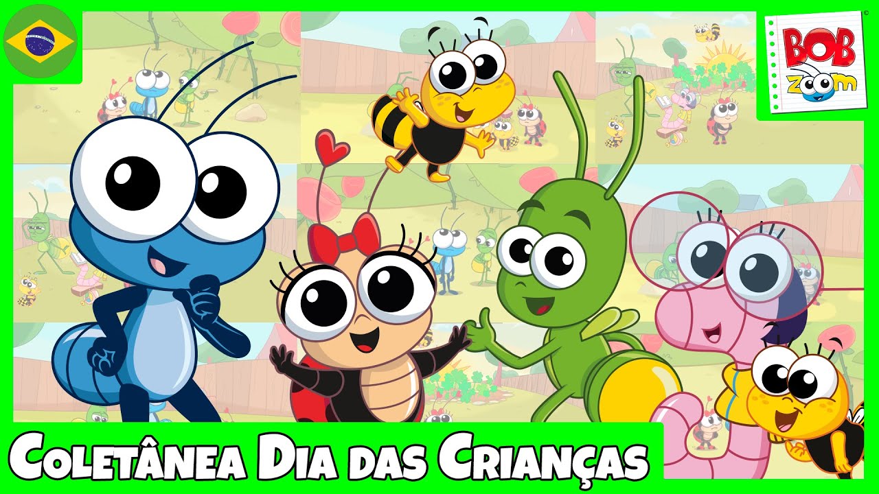 Dia das Crianças com Bob Zoom | Vídeo Musical Infantil | Oficial ...
