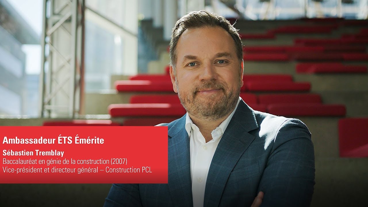 Sébastien Tremblay, Lauréat 2022 - Prix Ambassadeur ÉTS - Émérite - YouTube