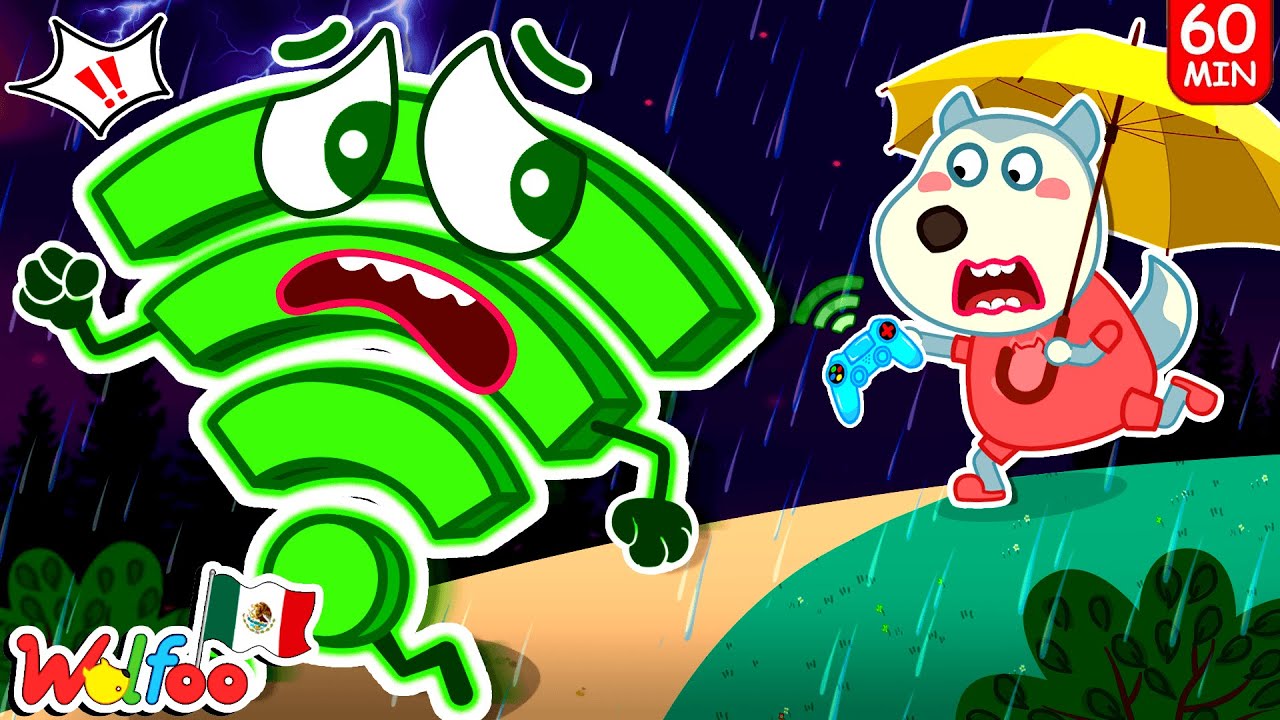 Wolfoo! ¡Deja Internet en Paz! 🛜🎮 | Dibujos Animados Educativos ...