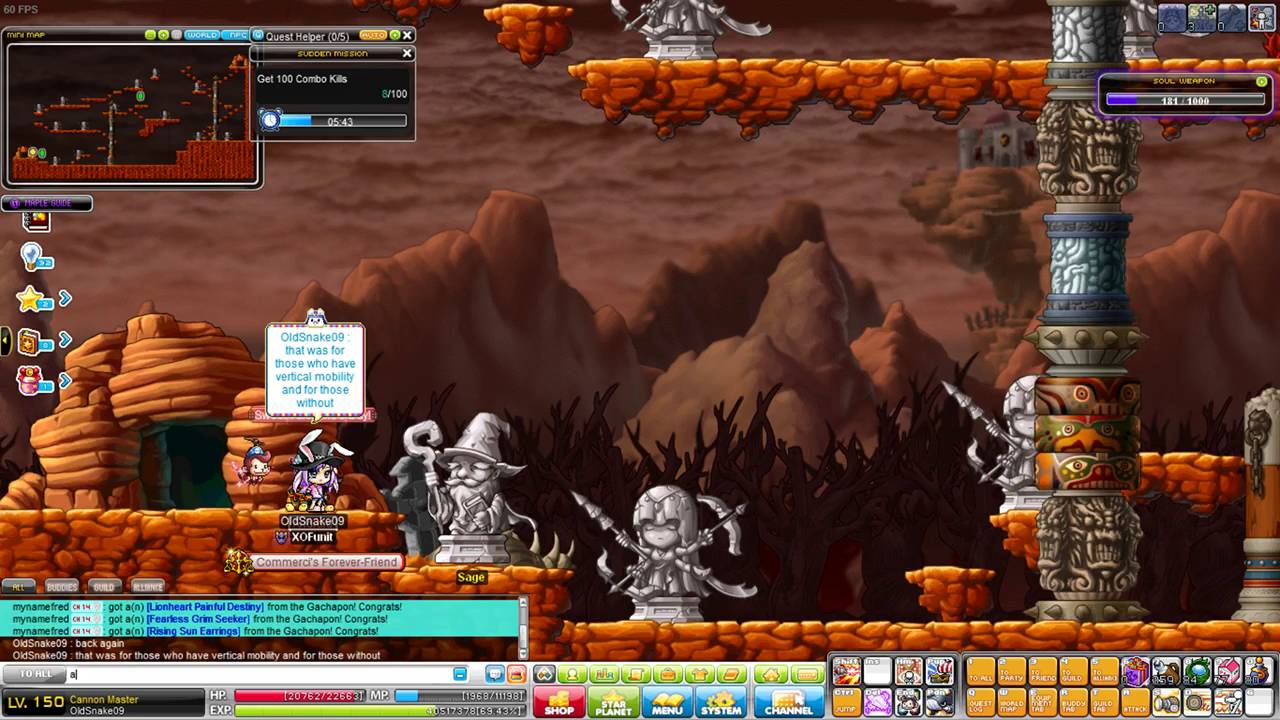 MapleStory Phantom Forest pathway v.175 - YouTube