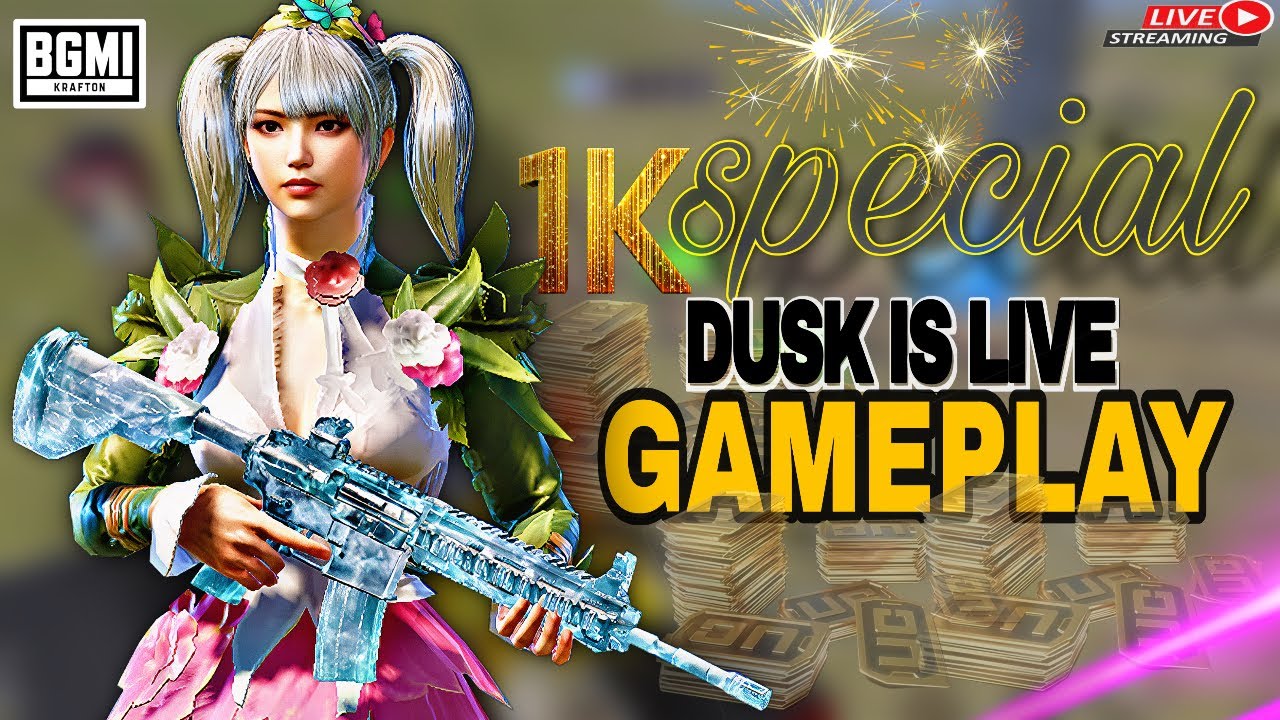 1K Special ️ DUSK MODE LIVE | Heart Touching Stream | DUSK IS LIVE # ...