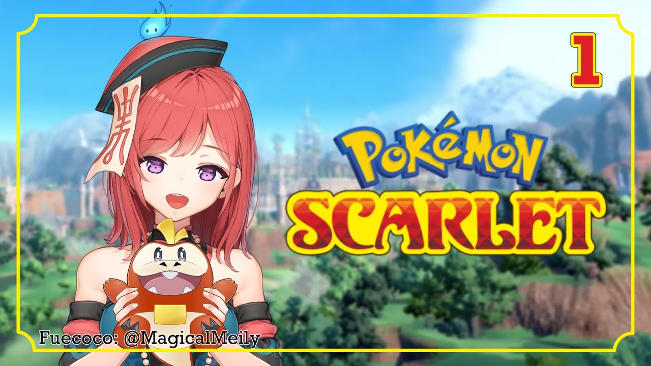 Pokémon Scarlet 】 Let’s start a new Pokémon adventure 【#1】 #vtuber ...