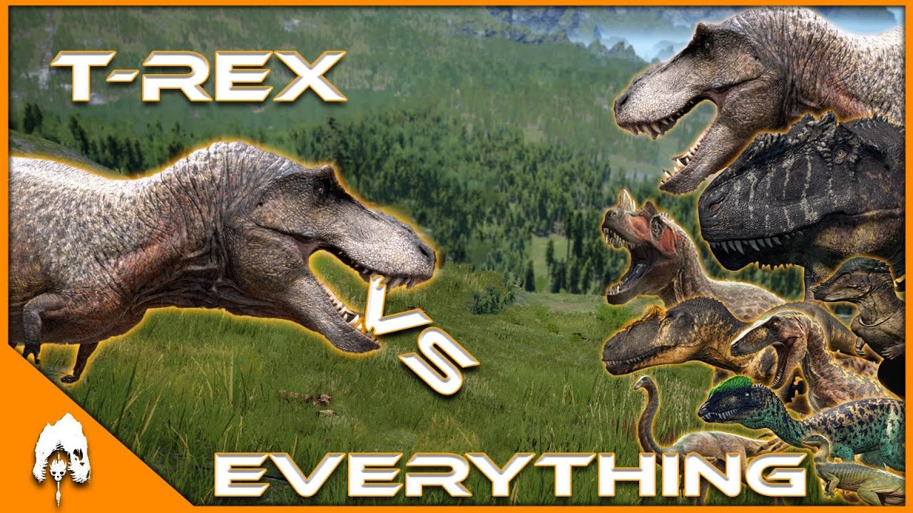 The Isle - How many bites can your favourite Dinosaur take? - YouTube
