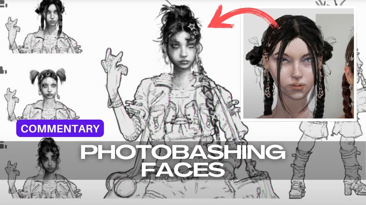 Y2K VR | Concept Art Talk | Part 04: Character Photobash - YouTube