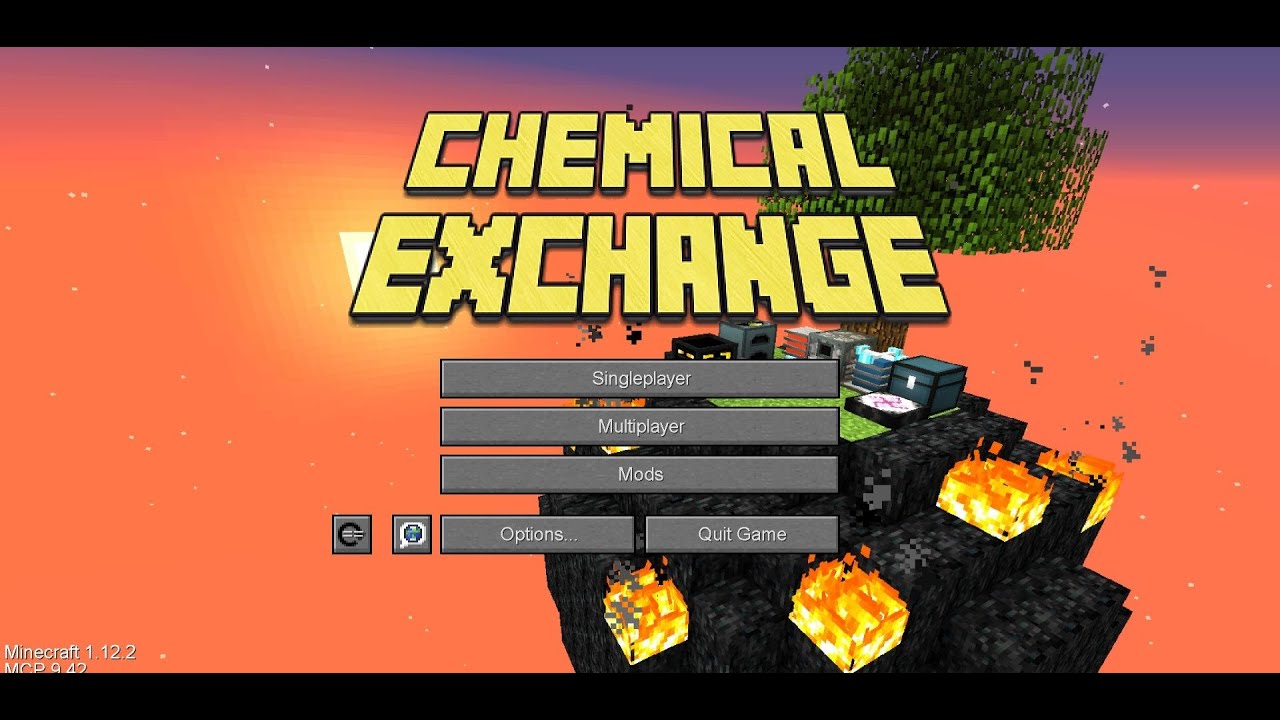 Minecraft Chemical Exchange The Start Your Engine!!!! - YouTube