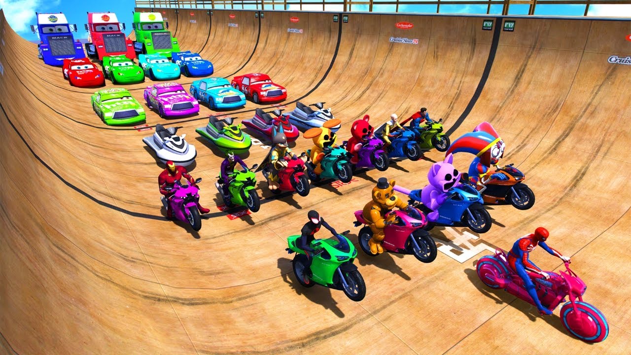 GTAV SPIDERMAN, FIVE NIGHTS AT FREDDY'S, INSIDE OUT 2, POPPY CHAPTER 3 ...