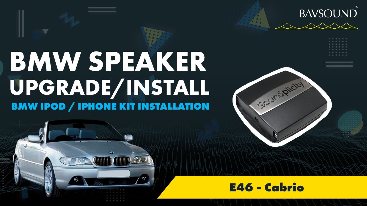 BMW iPod/iPhone Kit Installation | E46 - Cabrio | BAVSOUND - YouTube