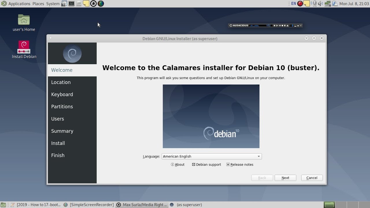 2019 - How to 17-boot #Debian 10 #Mate alongside 16 #OperatingSystems ...